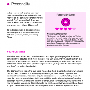 Love Score | Astrology.com Store